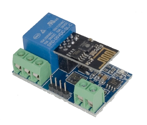 ESP8266 modul ESP-01 WiFi kontrolom