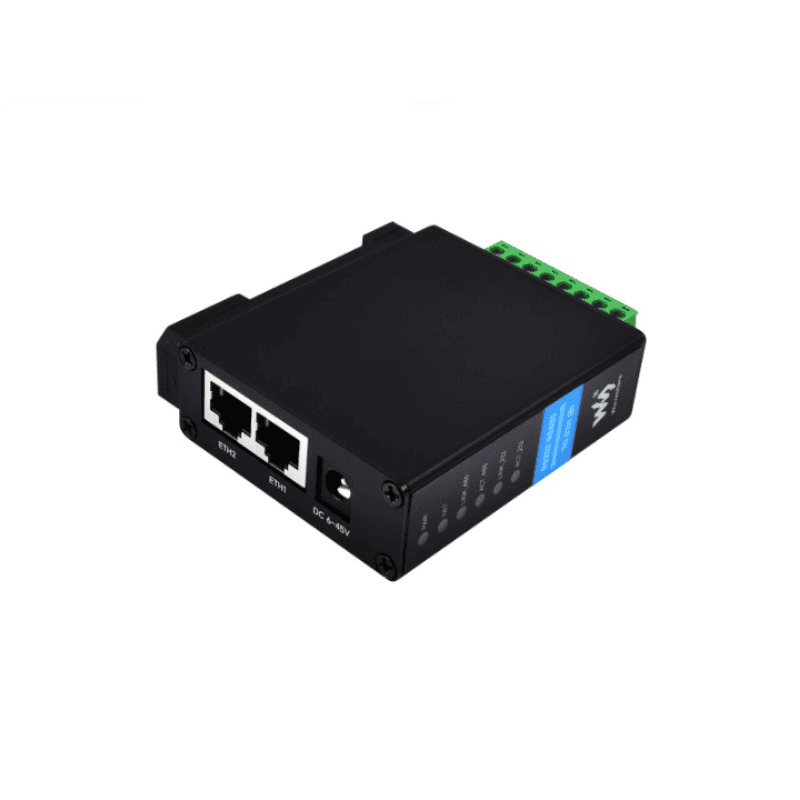 Industrijski serijski server RS232 + RS485 – Dual Ethernet (RJ45) nezavisni kanali, PoE opcija