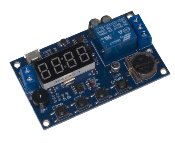 Tajmer modul 5VDC 10A sa RTC i mogućnošću programiranja