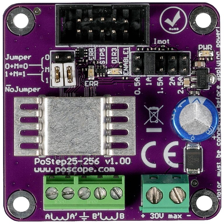 Step motor driver Joy-it PoStep25-256