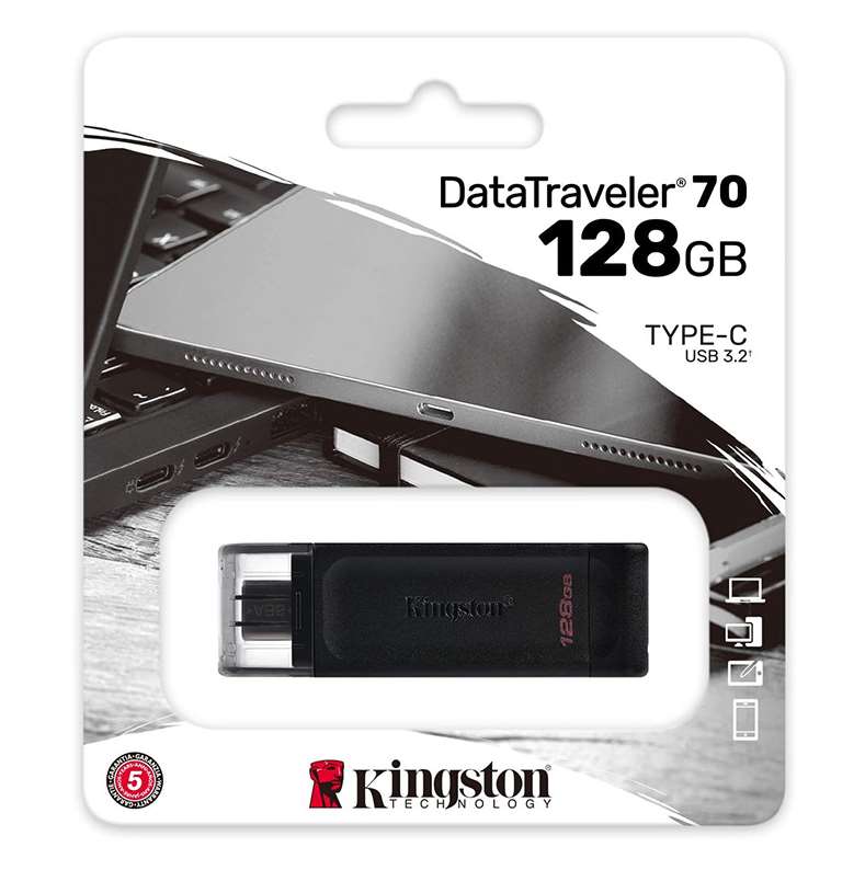 USB flash memorija Kingston DT70 3.2 128GB Type C