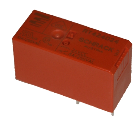 Relej RT424-05 8A 5V Schrack