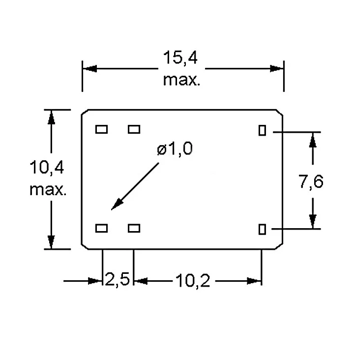 Relej TS-05 5V 1A 1xM+R