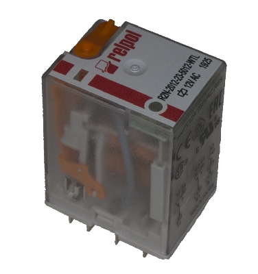 Relej R2N2012-23-5012 12A 12V AC LED Relpol