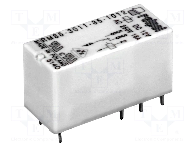 Relej RM85-3011 16A 12V Relpol
