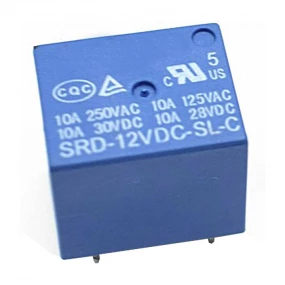 Relej SRD-12VDC-SL-C 12V 10A 1xM+R