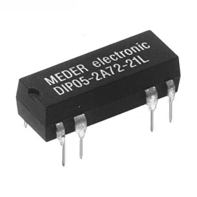 Relej reed DIP05-2A72-21L 5V 2xR