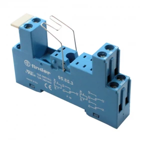 Podnožje za relej Finder 95.85.3SMA sa metalnim držačem 40.52 40.51 40.61
