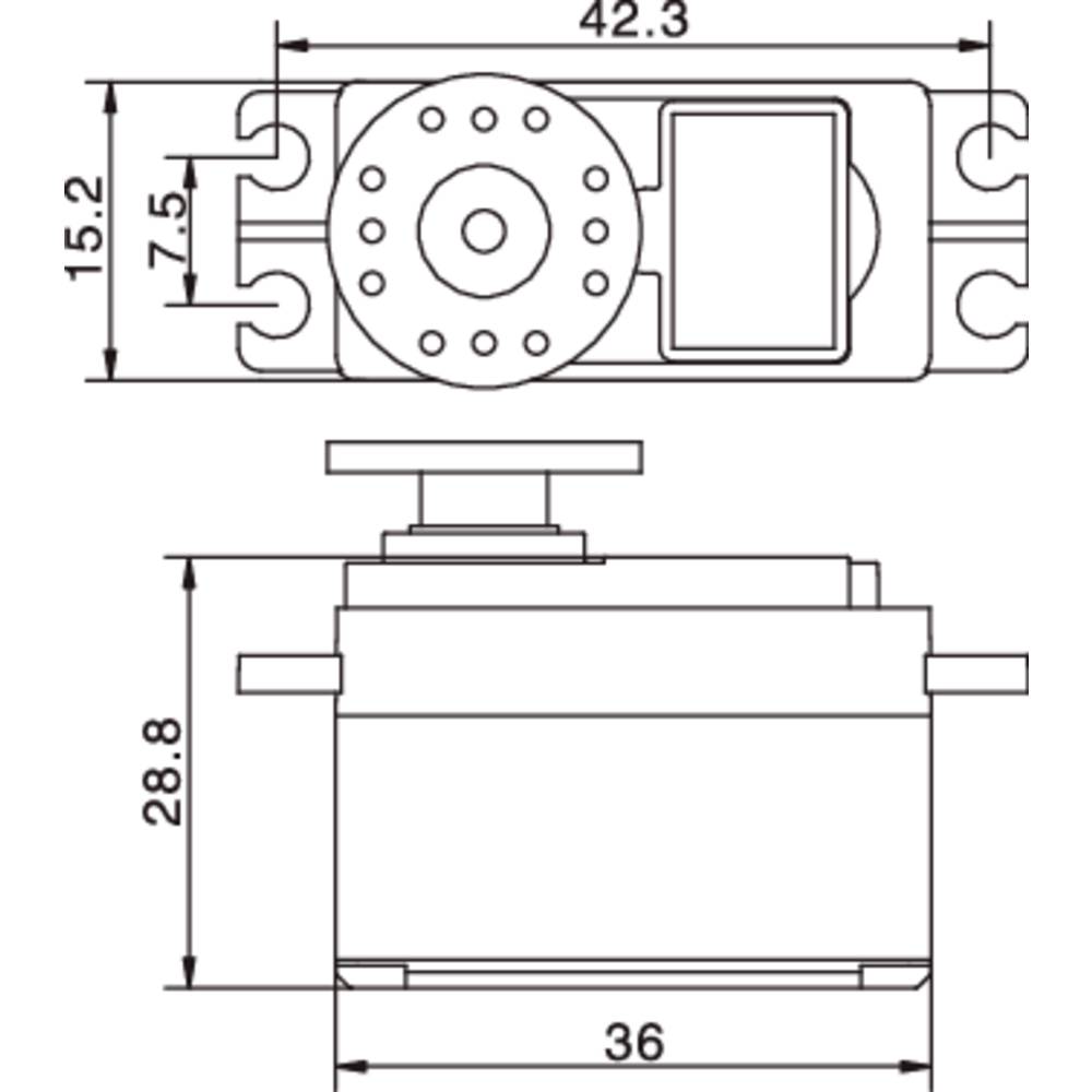 Motor servo S-9650