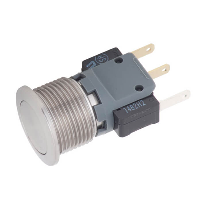 Taster antivandal MSM16S 250V 3A IP67 fi=16mm