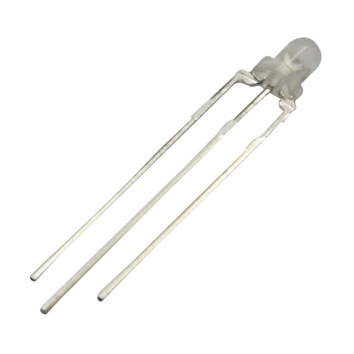 LED 3mm dvobojna GR 3-pin CA L-115WEGW-CA