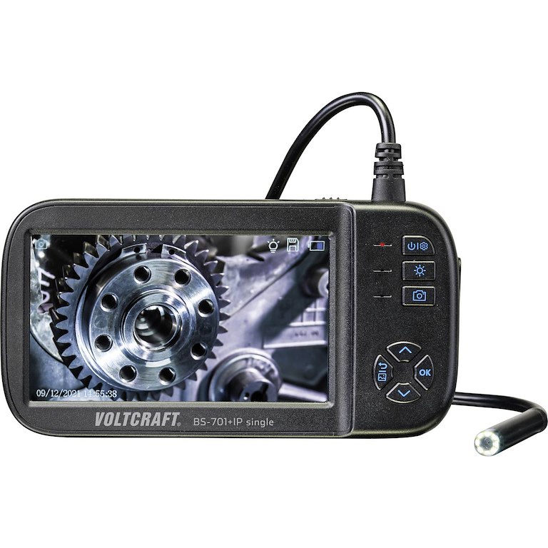 Endoskopska kamera VOLTCRAFT BS-701SE+IP 5m, sočivo 8mm