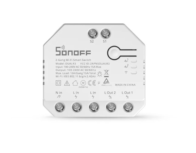 SONOFF DUALR3 smart home 2 kanalni naizmenični prekidač