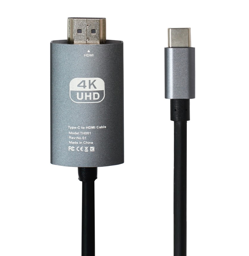 Kabl Type C muški – HDMI muški 4K 60Hz, 1m