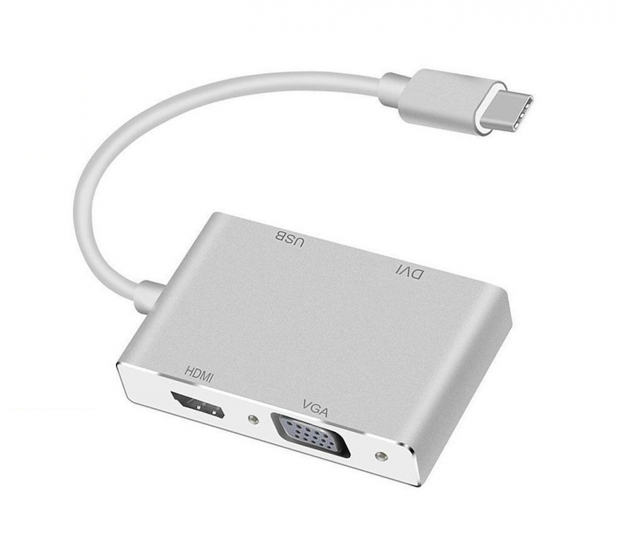 Kabl Type C muški – VGA, DVI, HDMI i USB
