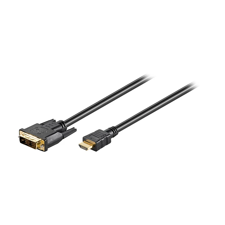 Kabl DVI-D muški – HDMI muški, single link 3m