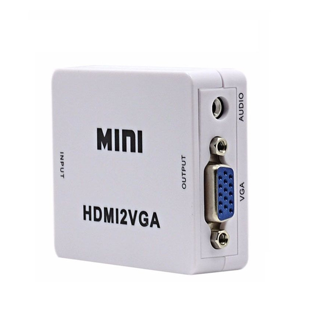 Konverter Box HDMI na VGA JWD H3 – Digitalni HDMI u analogni VGA