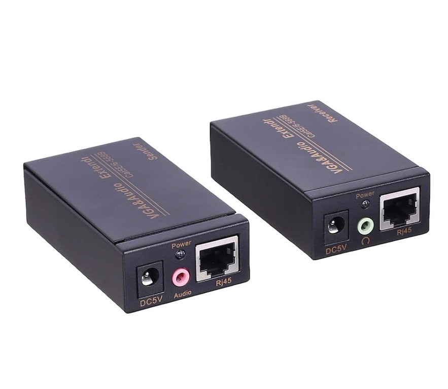 VGA Extender na RJ45 VE-100 – Prenos VGA signala do 100m