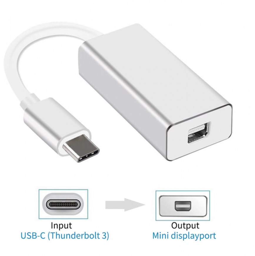 Kabl Type C muški – mini DisplayPort ženski