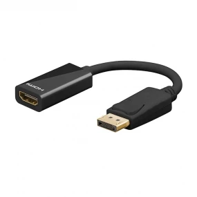 Kabl Displayport muški v1.2 – HDMI ženski v2.0, 0.1m