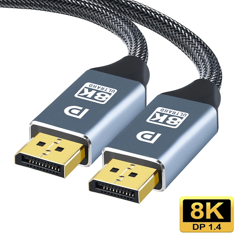 Kabl Displayport muški – Displayport muški 8K, 2m