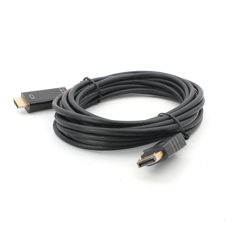 Kabl Displayport muški – HDMI muški, 5m