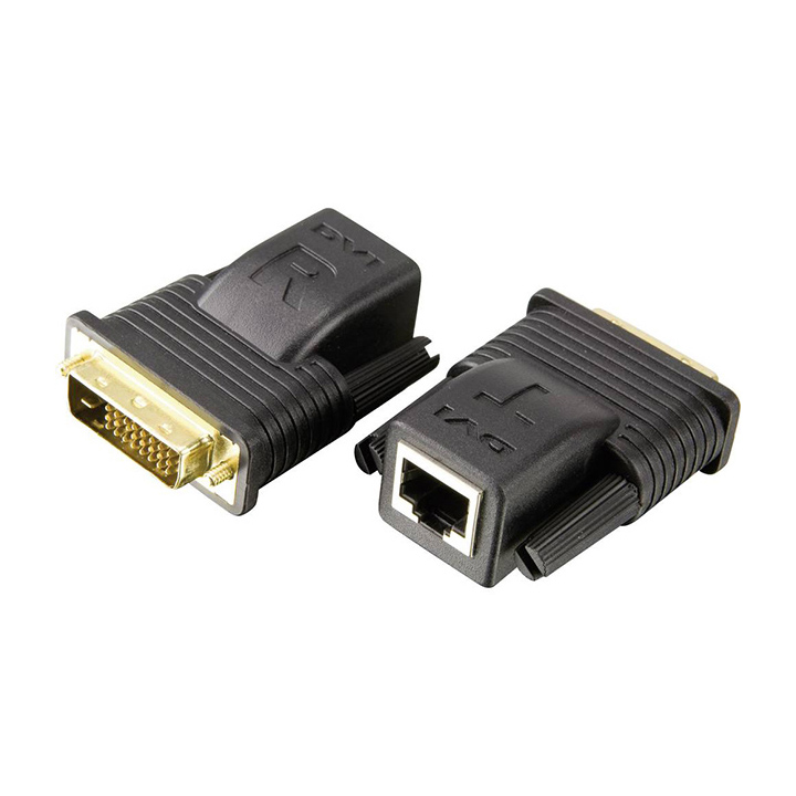 Adapter DVI-I M – RJ45 F, set 2/1