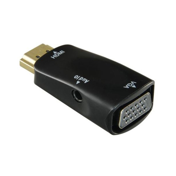 Adapter VGA ženski na HDMI muški + audio