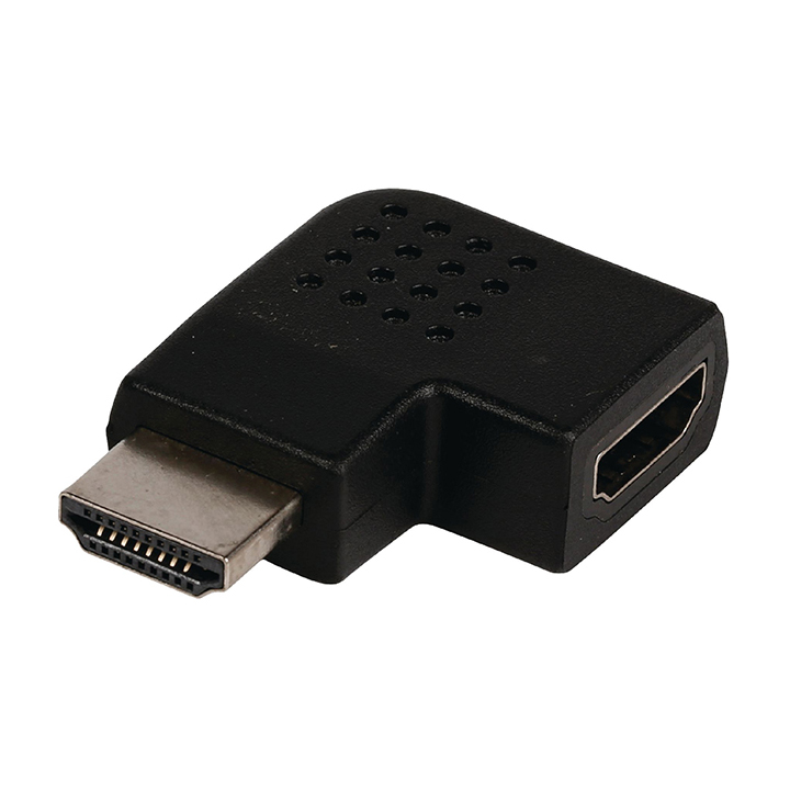 Adapter HDMI AM – HDMI AF ugaoni levi
