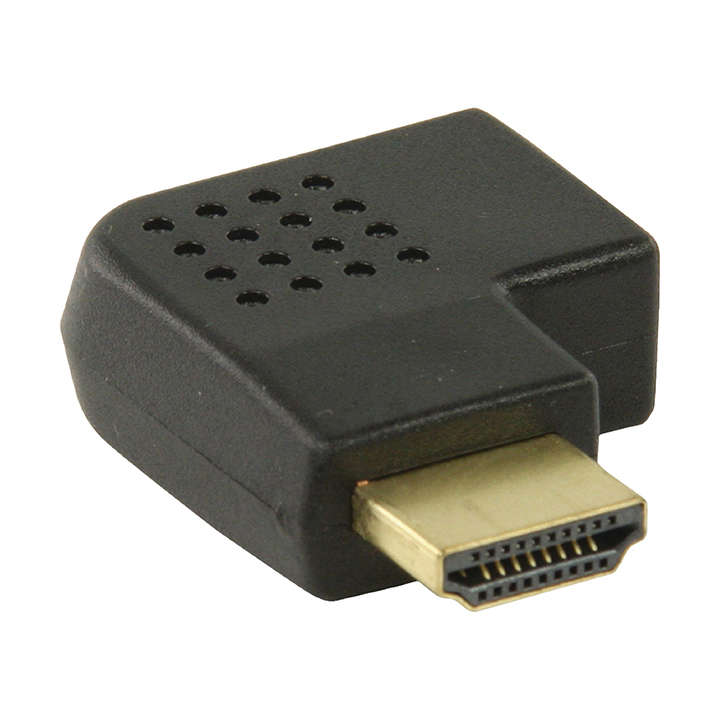 Adapter HDMI AM – HDMI AF ugaoni desni