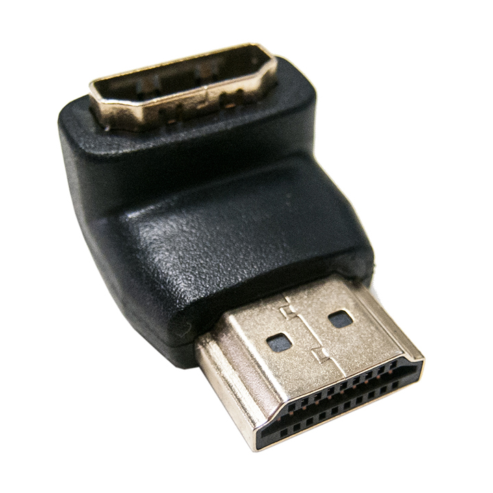 Adapter HDMI AM – HDMI AF ugaoni 90