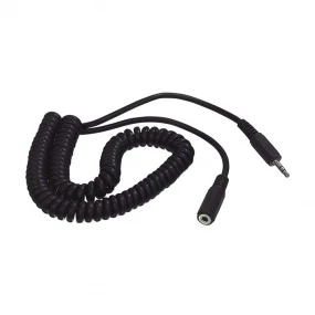 Kabl 3.5mm stereo muški – 3.5mm stereo ženski spiralni, 1.2m