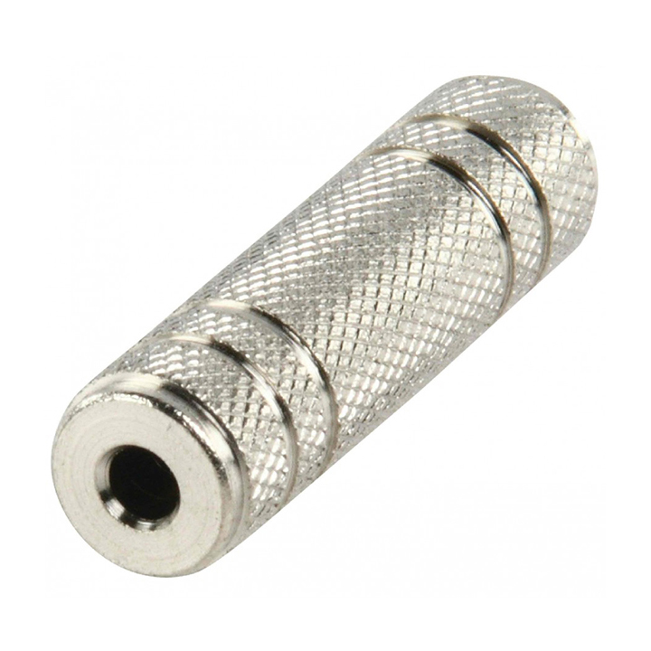 Adapter 3.5mm Stereo ženski – 3.5mm Stereo ženski metalni