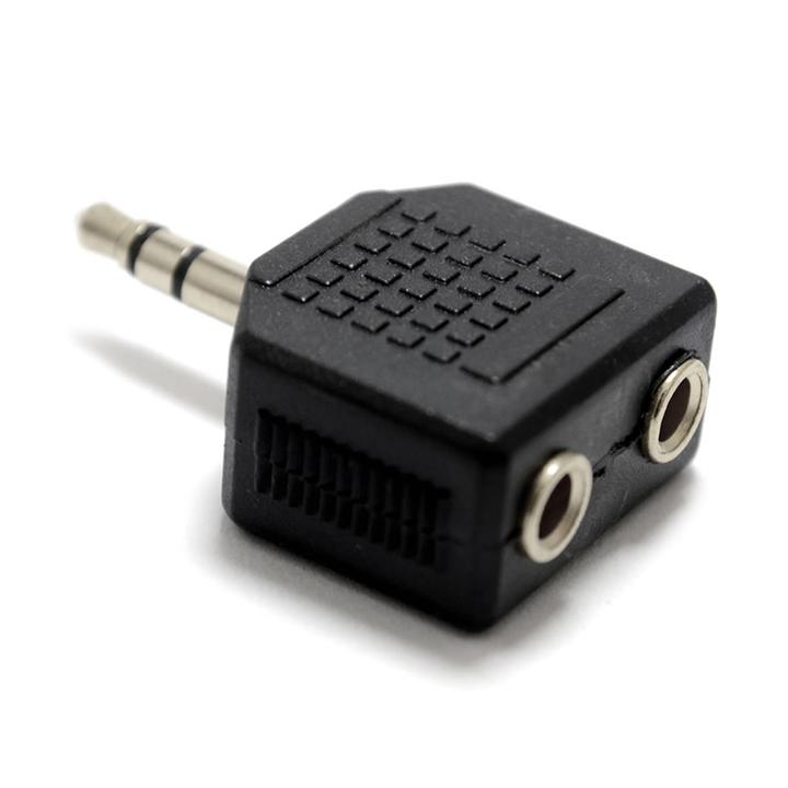 Adapter 3.5mm Stereo muški – 2×3.5mm Stereo ženski