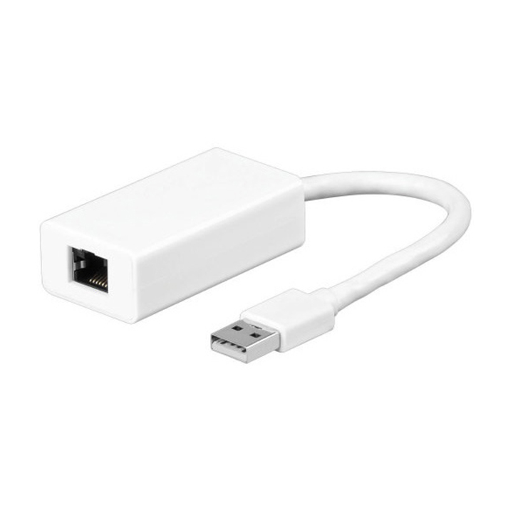 Adapter USB 2.0 muški – RJ45 ženski, 10/100Mbit/s