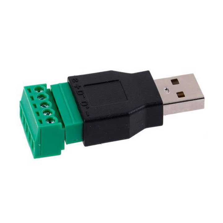 USB muški 5pin sa klemom