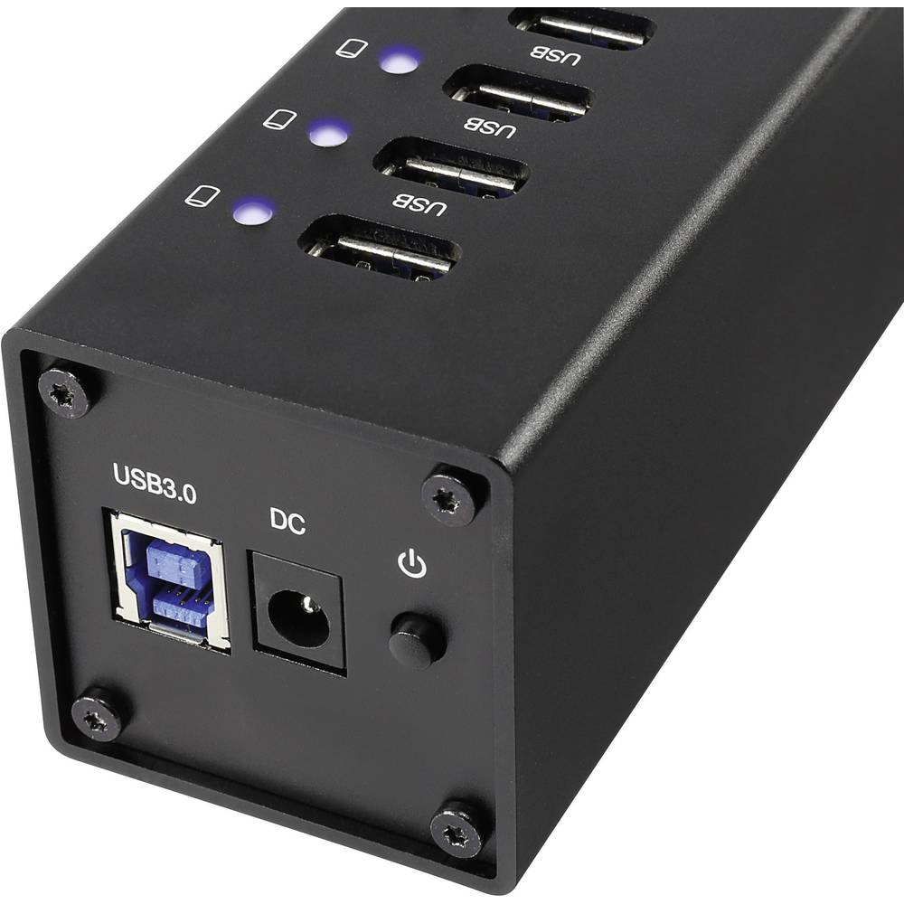 USB HUB 10 porta Renkforce 3.2 sa indikatorima