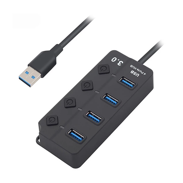 USB HUB 3.0 4 porta sa prekidačima