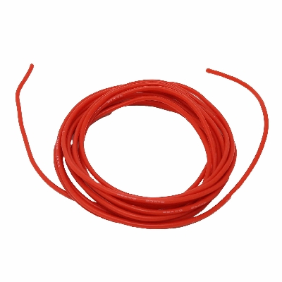 Provodnik, 20AWG (0.52mm2), 3KV DC, High Voltage silicone line, crveni