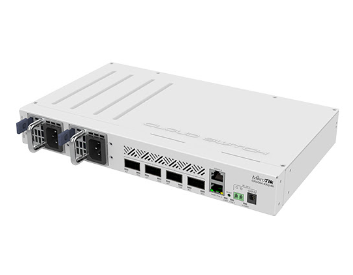 MikroTik CRS504-4XQ-IN L3 upravljiv cloud svič – 4 x QSFP28