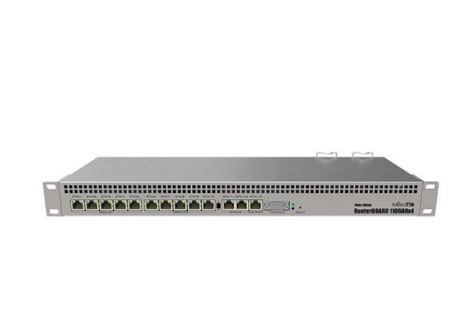 MikroTik RB1100AHx4 ruter sa Gigabit 13x LAN/WAN portova