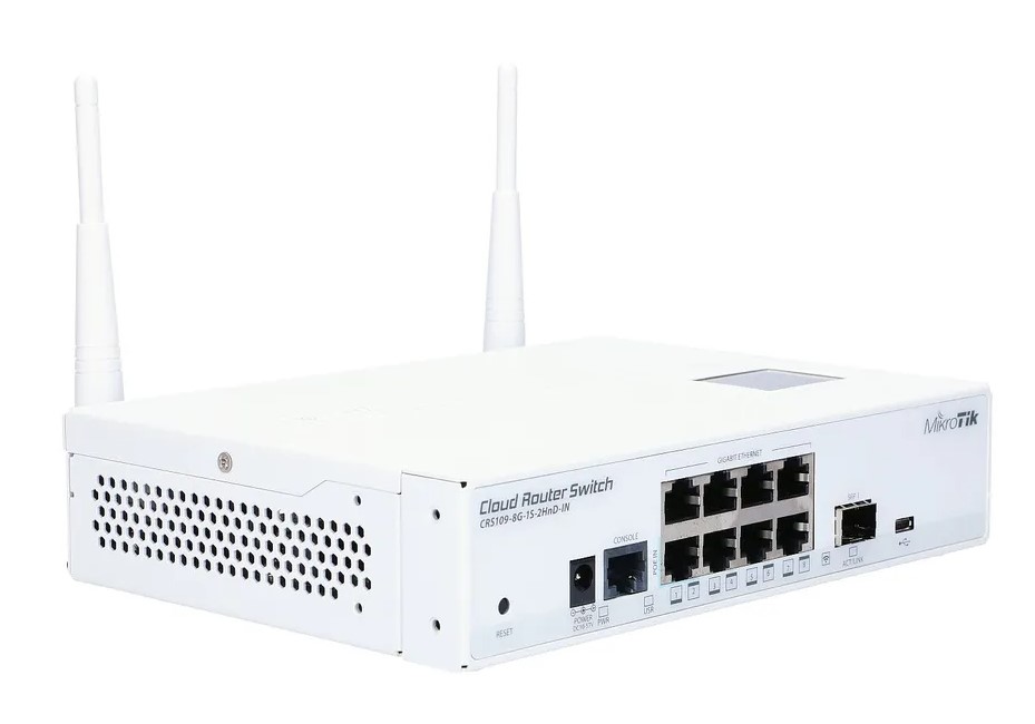 MikroTik Cloud ruter svič CRS109-8G-1S-2HnD-IN