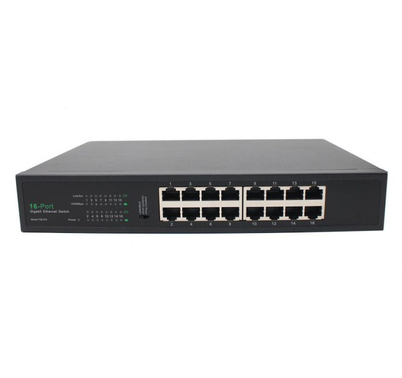 Gigabit Ethernet Switch 10/100/1000 16 port