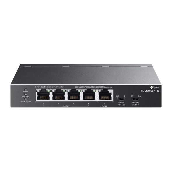 TP-Link TL-SG1005P-PD PoE+ svič 5-port Gigabit