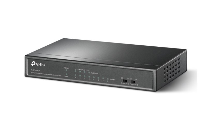 TP-Link TL-SF1008LP PoE svič 8 port 10/100Mb/s