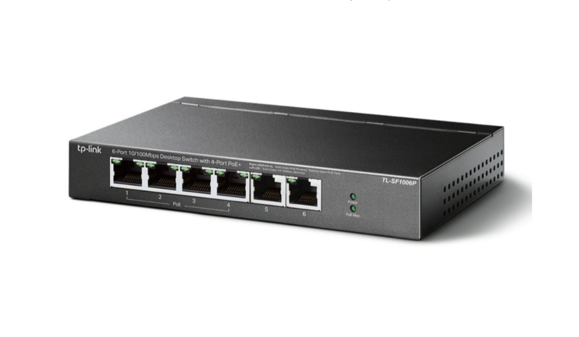 TP-Link TL-SF1006P PoE svič 6 port gigabit