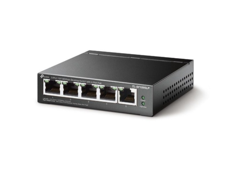 TP-Link TL-SF1005LP PoE svič 5 porta 10/100Mb/s 4 PoE porta