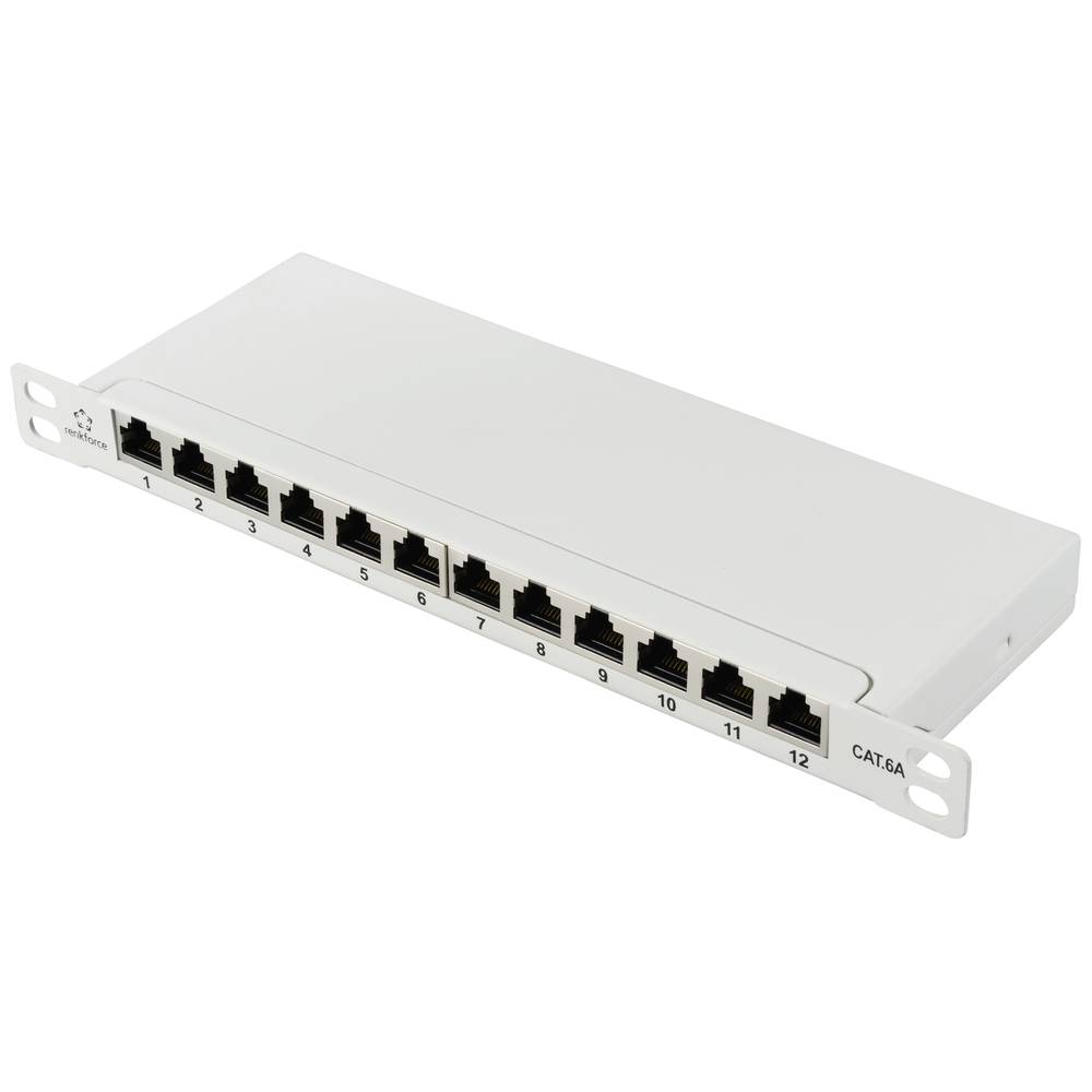 Renkforce RF-4996628 12 port Patch panel CAT 6A