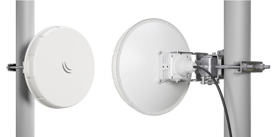 MikroTik Wireless Wire nRAY 2Gb/s gigabit aggregate outdoor PtP link