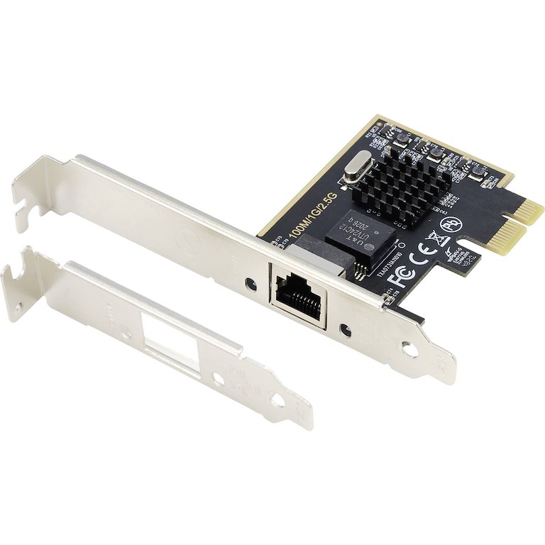 Renkforce RF-4870830 Network card 2.5 GBit/s Gigabit LAN